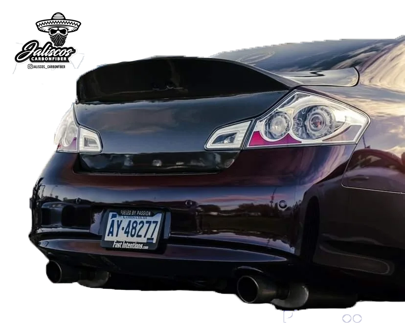 JCF G37 Carbon Fiber Trunk Replacement | Compatible with Infiniti G37 – Jaliscos Carbon Fiber