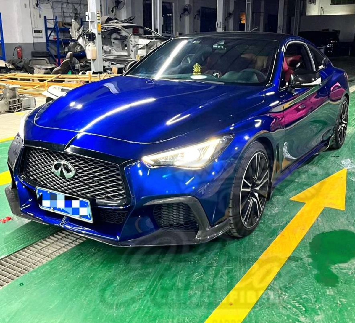 Jalisco's Carbon Fiber Front Bumper for Infiniti Q60 '17+ - Customize ...