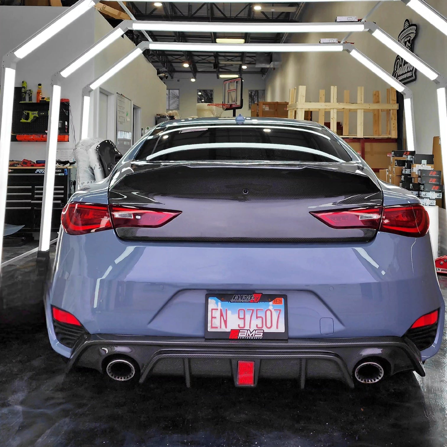 Infiniti Q60 Custom Carbon Fiber Upgrades | Jalisco's Interior ...