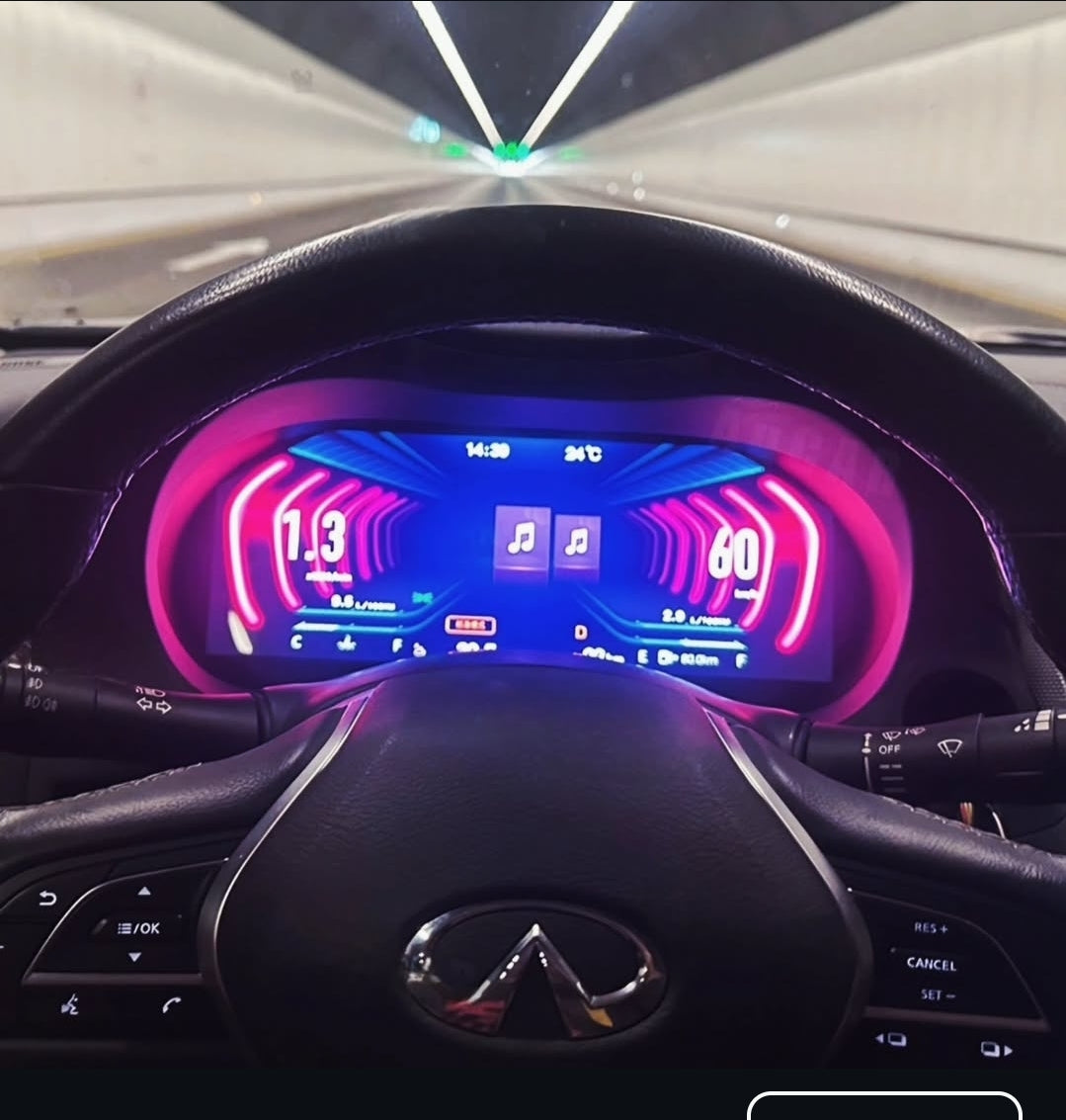 JCF APEX Digital Dash Speedometer | Compatible w/ Infiniti Q50 & Q60 P ...