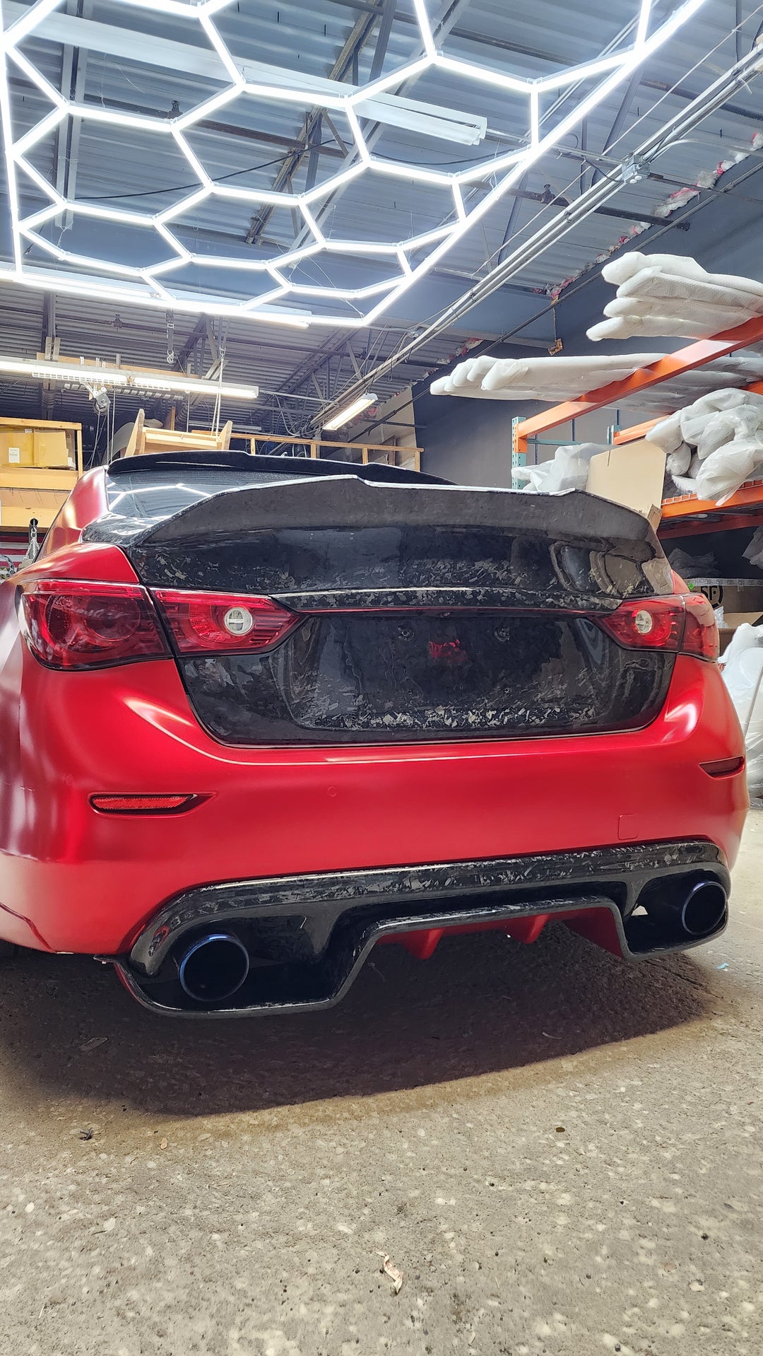 Pre-Order JCF Infiniti Q50/60 Carbon Fiber Trunk Replacement for ...